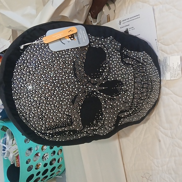 no name | Bedding | Skull Pillow | Poshmark